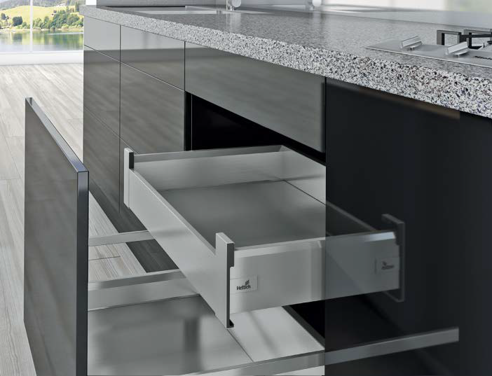 ARCITECH INTERNAL DRAWER HEIGHT 126 MM STAINLESS STEEL - estiatrade.gr