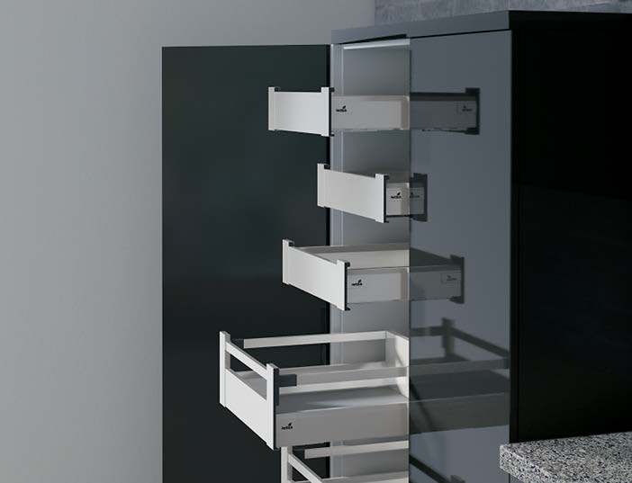 ARCITECH TALL UNIT PANTRY STAINLESS STEEL - estiatrade.gr