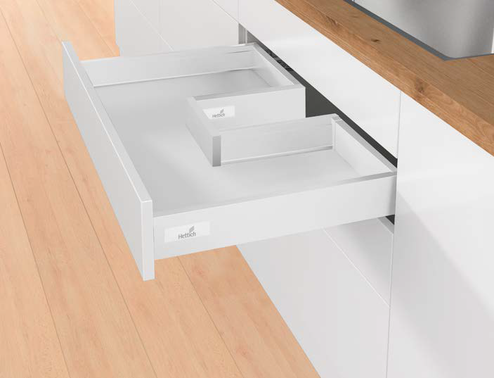 INNOTECH ATIRA DRAWER WITH BOTTOM CUTOUT HEIGHT 70 MM WHITE - estiatrade.gr