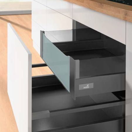 INNOTECH ATIRA POT AND PAN DRAWER WITH RAILING HEIGHT 176 MM ANTHRACITE ...